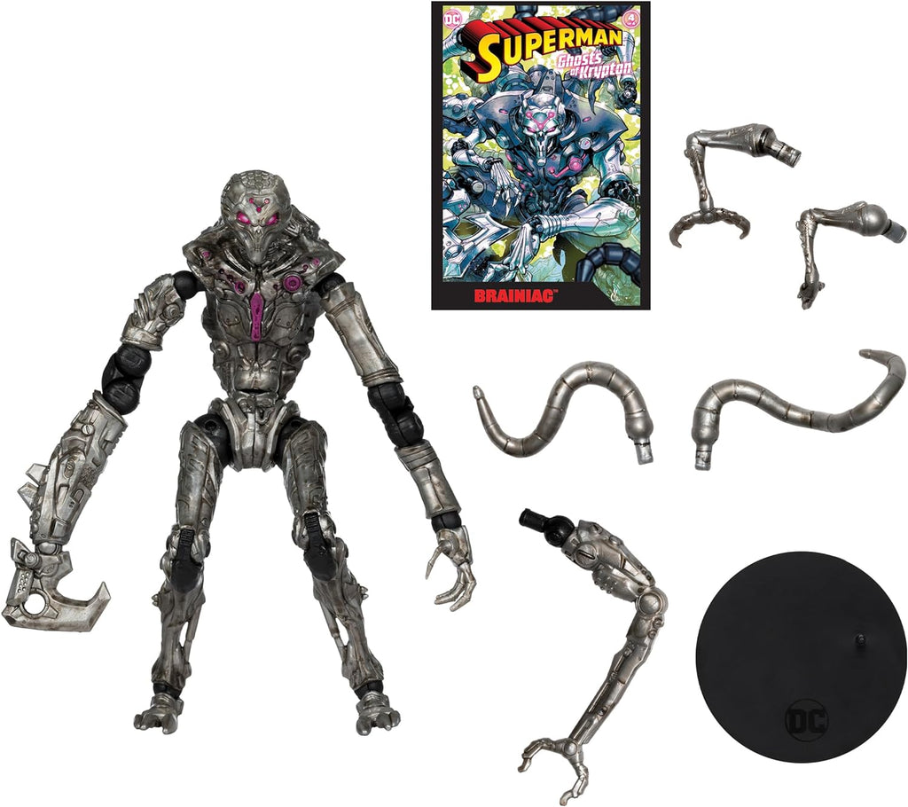 Brainiac Figura De Acción Ghosts of Krypton DC Direct Mcfarlane Toys 1 ...
